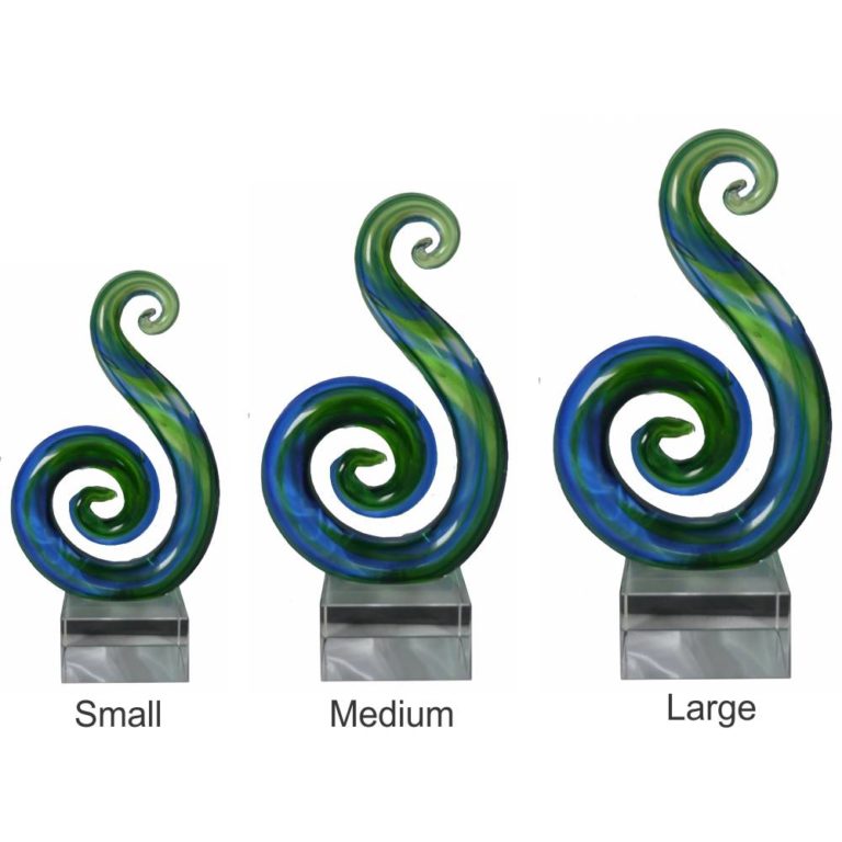 Buy Koru Double Spiral Award | $64.95 | Award Engravers