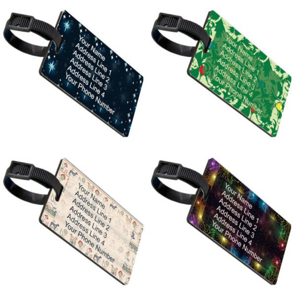 Buy Designer Luggage Tags | $16.95 | Award Engravers