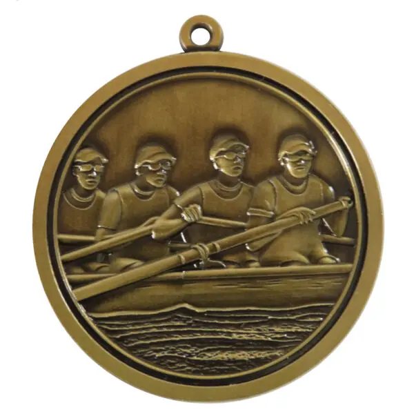 Buy Hi-Relief Rowing Medal | $10.50 | Award Engravers