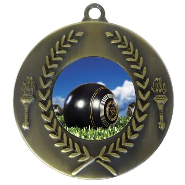 Buy 25mm Insert Lawn Bowls Medal | $10.95 | Award Engravers
