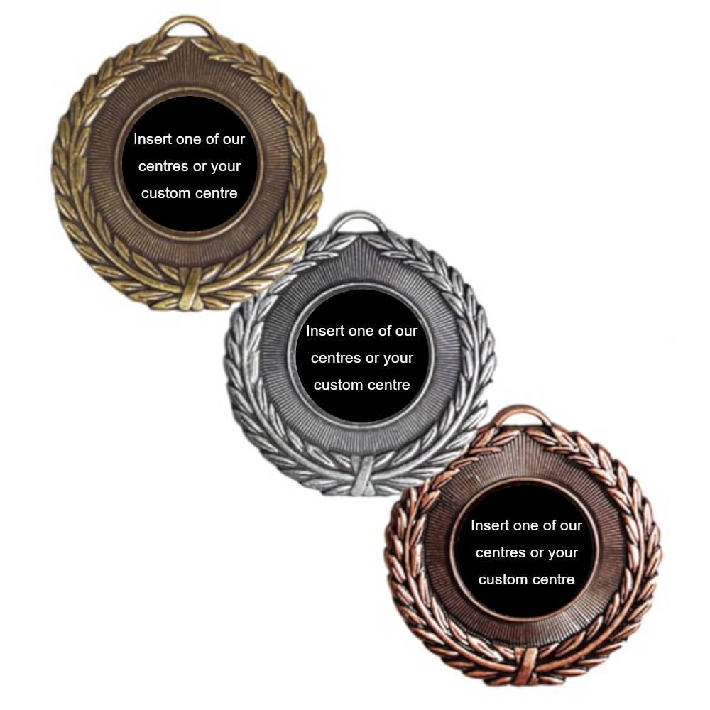 Buy Small Antique Laurel Medal | $9.50 | Award Engravers