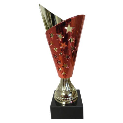 Buy Red/Gold Celestial Trophy | $28.95 | Award Engravers