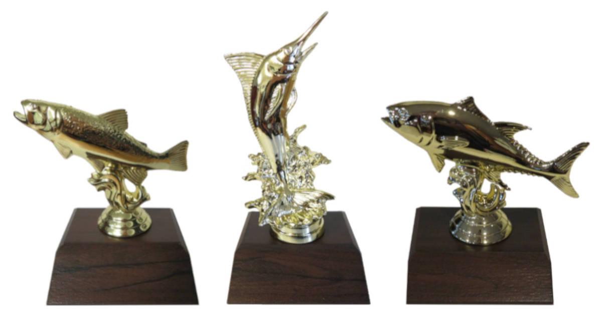 Fishing Trophies | Award Engravers | NZ