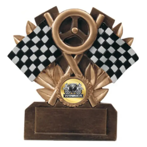 Buy Crossed Flags Award | $18.95 | Award Engravers
